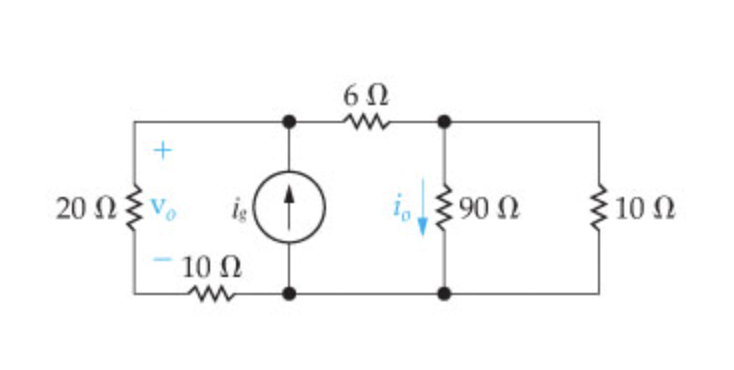 Solved For the circuit in the figure calculate vo ﻿, ﻿if | Chegg.com