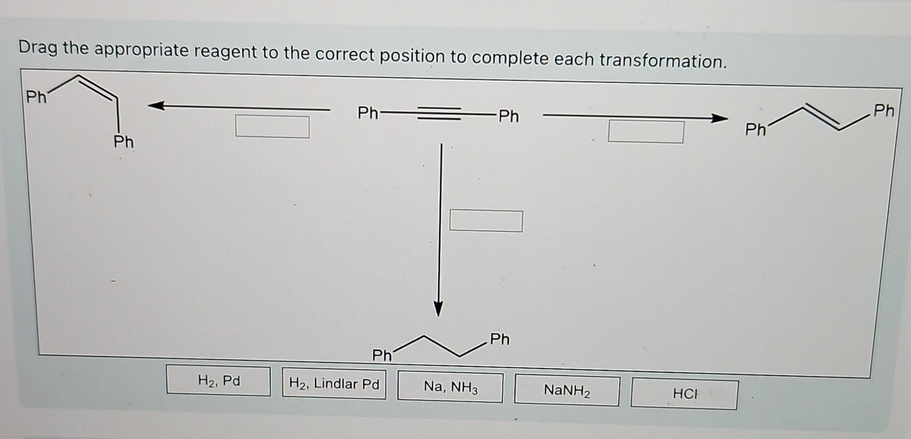 Solved Drag the appropriate reagent to the correct position | Chegg.com
