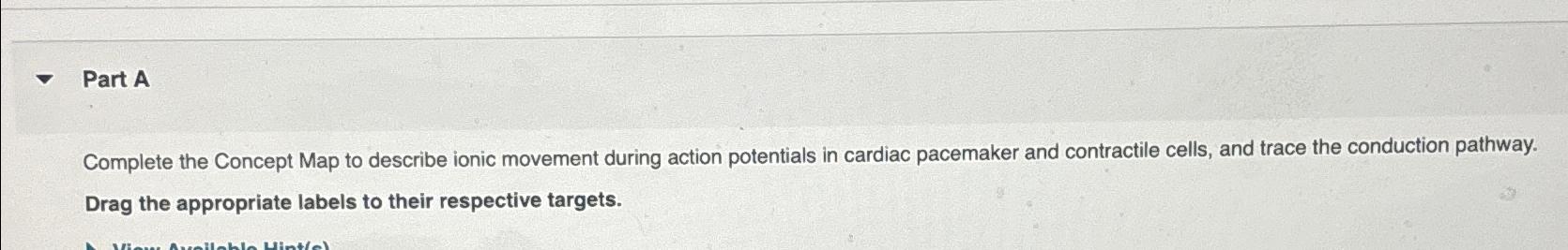 Solved Part AComplete the Concept Map to describe ionic | Chegg.com