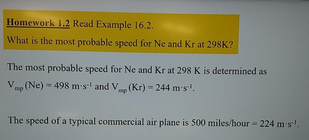Solved Homework 1.2 Read Example 16.2. What is the most | Chegg.com