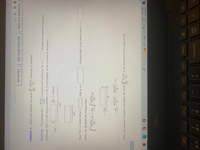 Solved Determine whether the sivfles is convergent of | Chegg.com