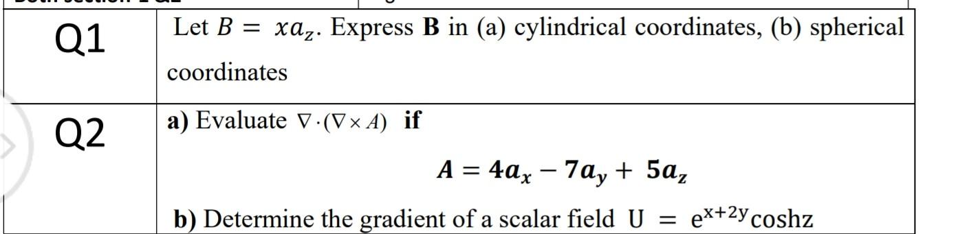 Solved \begin{tabular}{|l|l|} \hline Q1 & \begin{tabular}{l} | Chegg.com