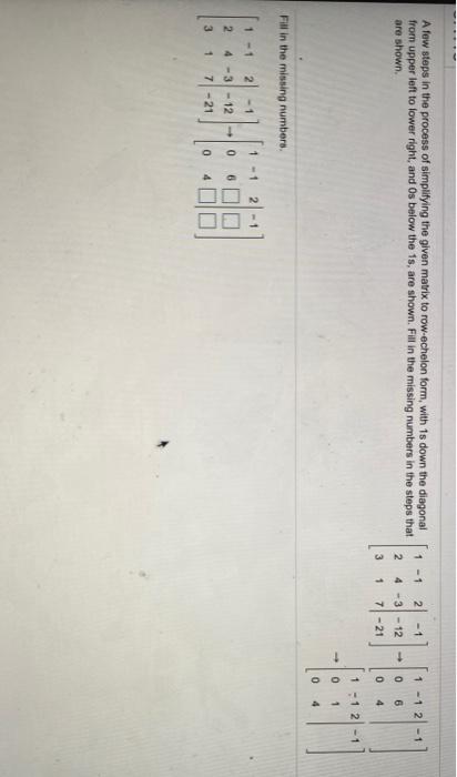 Solved A few steps in the process of simplifying the given | Chegg.com