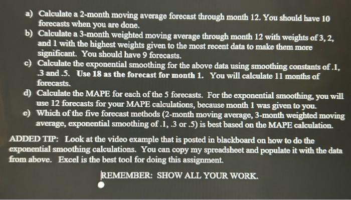Solved Please show ALL of the work | Chegg.com