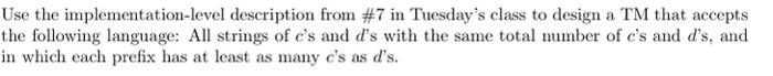 Solved Use the implementation-level description from #7 in | Chegg.com