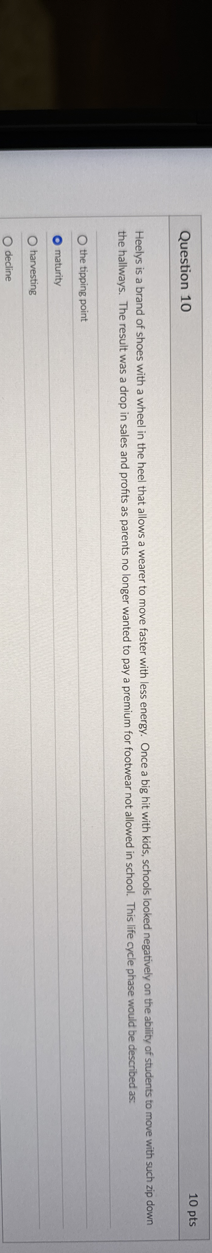 Solved Question 1010 ﻿pts the hallways. The result was a | Chegg.com