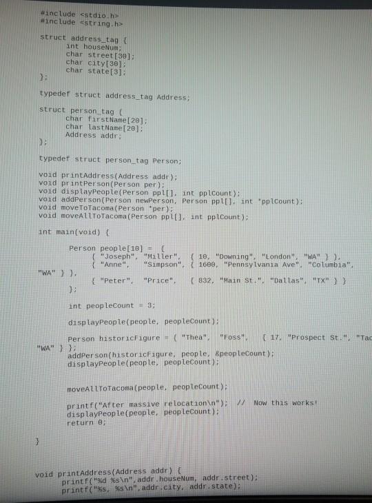 Solved 1. Download structinstruct3.c that we analyzed in | Chegg.com