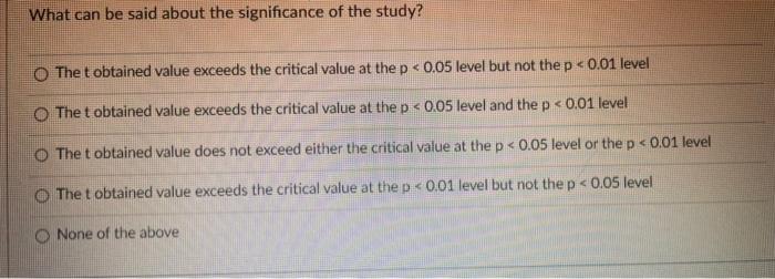 Solved For the following four questions, use the appropriate | Chegg.com