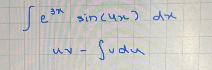 Solved uv−∫vdu | Chegg.com