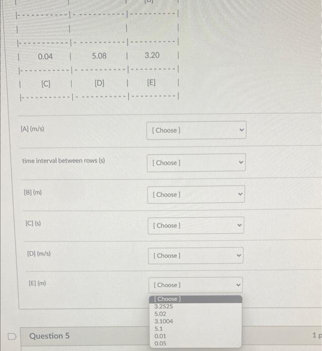 Solved The table below contains data for 1-D motion | Chegg.com