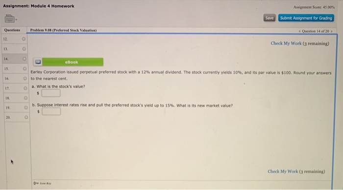 Solved Assignment: Module 4 Homework Assignment Score: | Chegg.com