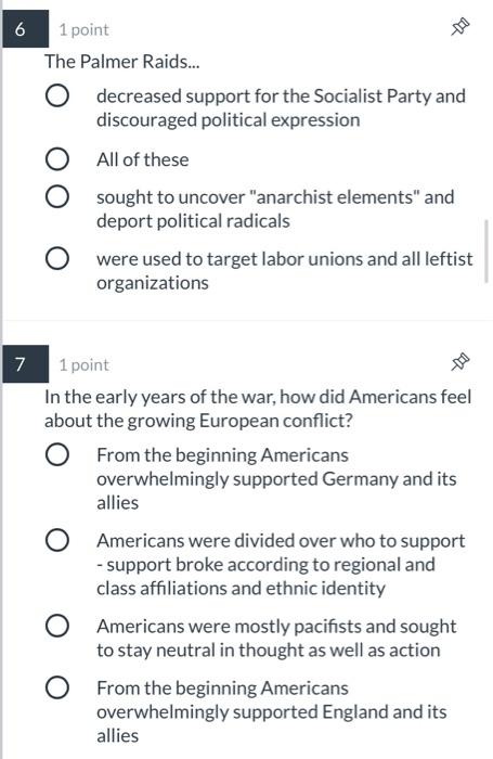 Solved m 4 1 point How did George Creel and the Committee on | Chegg.com