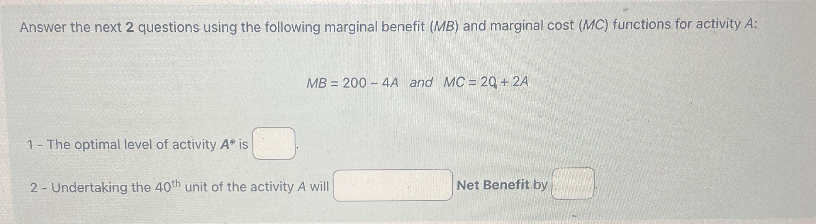 Solved Answer the next 2 ﻿questions using the following | Chegg.com