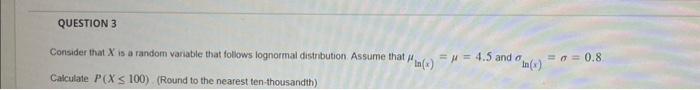 Solved Consider that X is a random variable that follows | Chegg.com