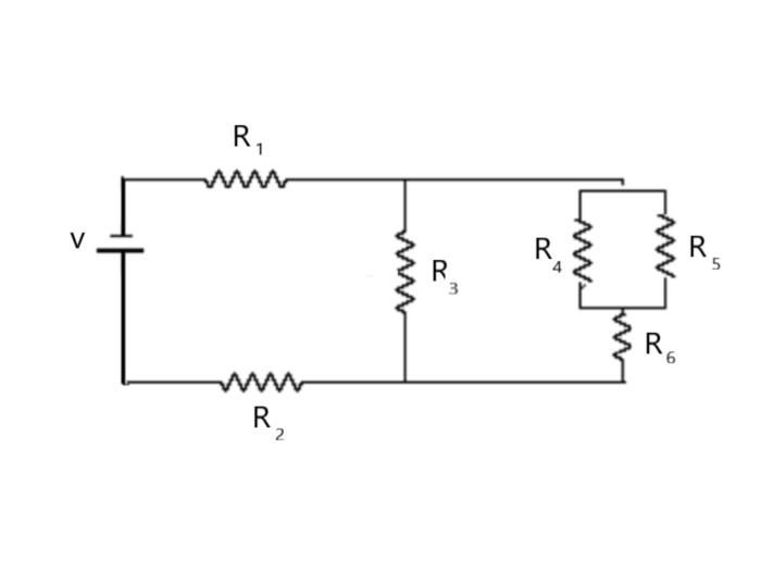 Solved This time, V = 84.4 V; R1 = 184 Ohms; R2 = 156 Ohms; | Chegg.com