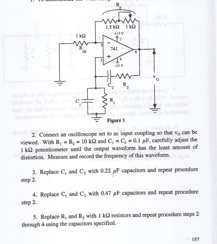 Solved Figure 12. ﻿Connect an oscilloscope set to ac input | Chegg.com