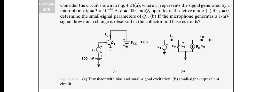 Solved ExampleConsider the circuit shown in Fig. 4.24(a), | Chegg.com