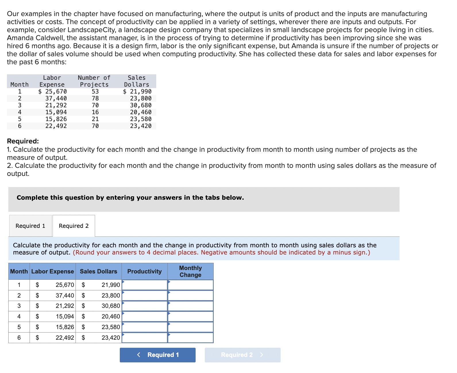 Solved Our examples in the chapter have focused on | Chegg.com