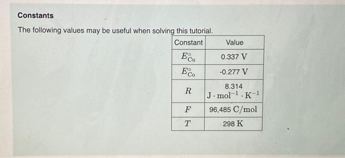 Solved Constants The following values may be useful when | Chegg.com