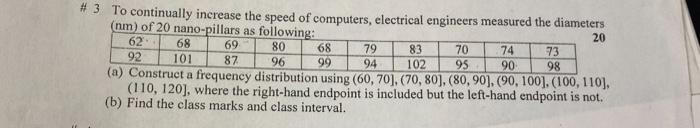 Solved # 3 To continually increase the speed of computers, | Chegg.com