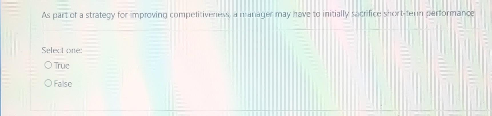 Solved Which of the quadrants in the service process matrix | Chegg.com