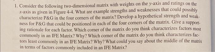 1. Consider the following two-dimensional matrix with | Chegg.com