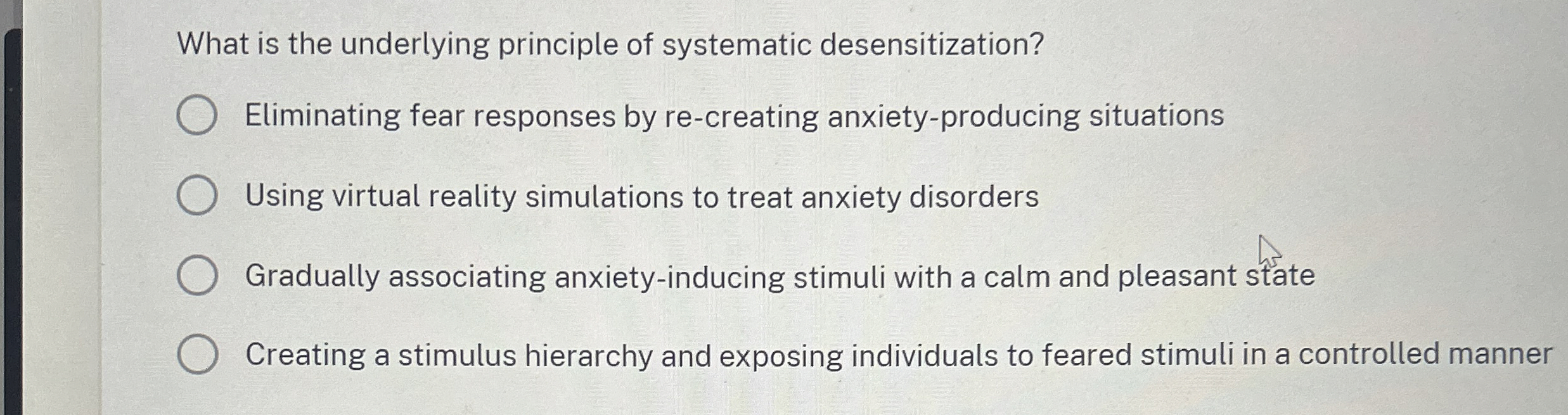 Solved What is the underlying principle of systematic | Chegg.com