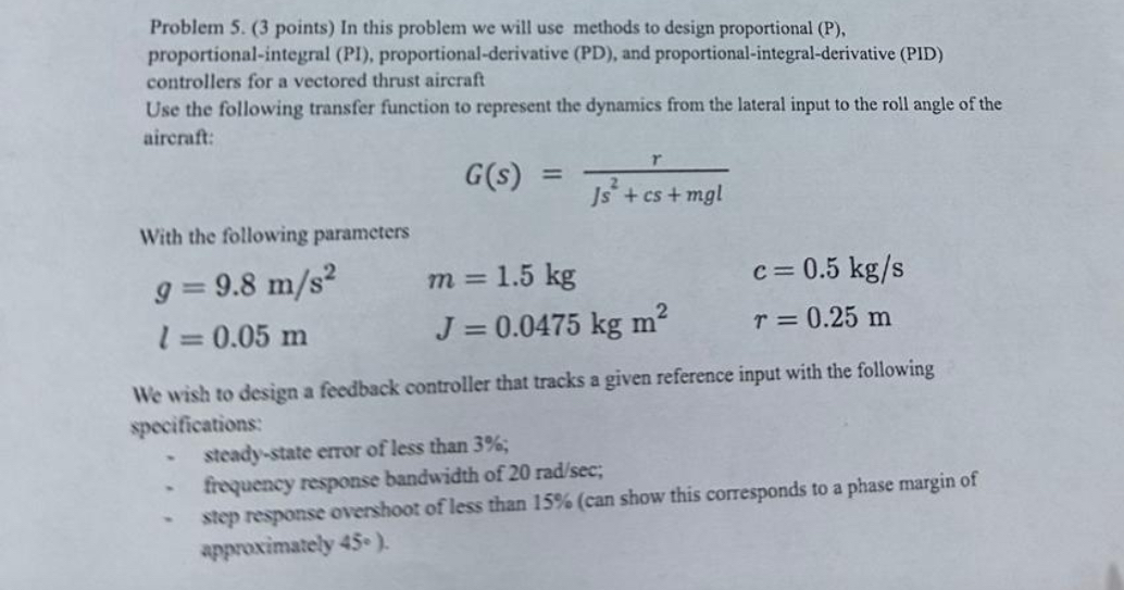 Solved Problem 5. (3 ﻿points) ﻿In this problem we will use | Chegg.com