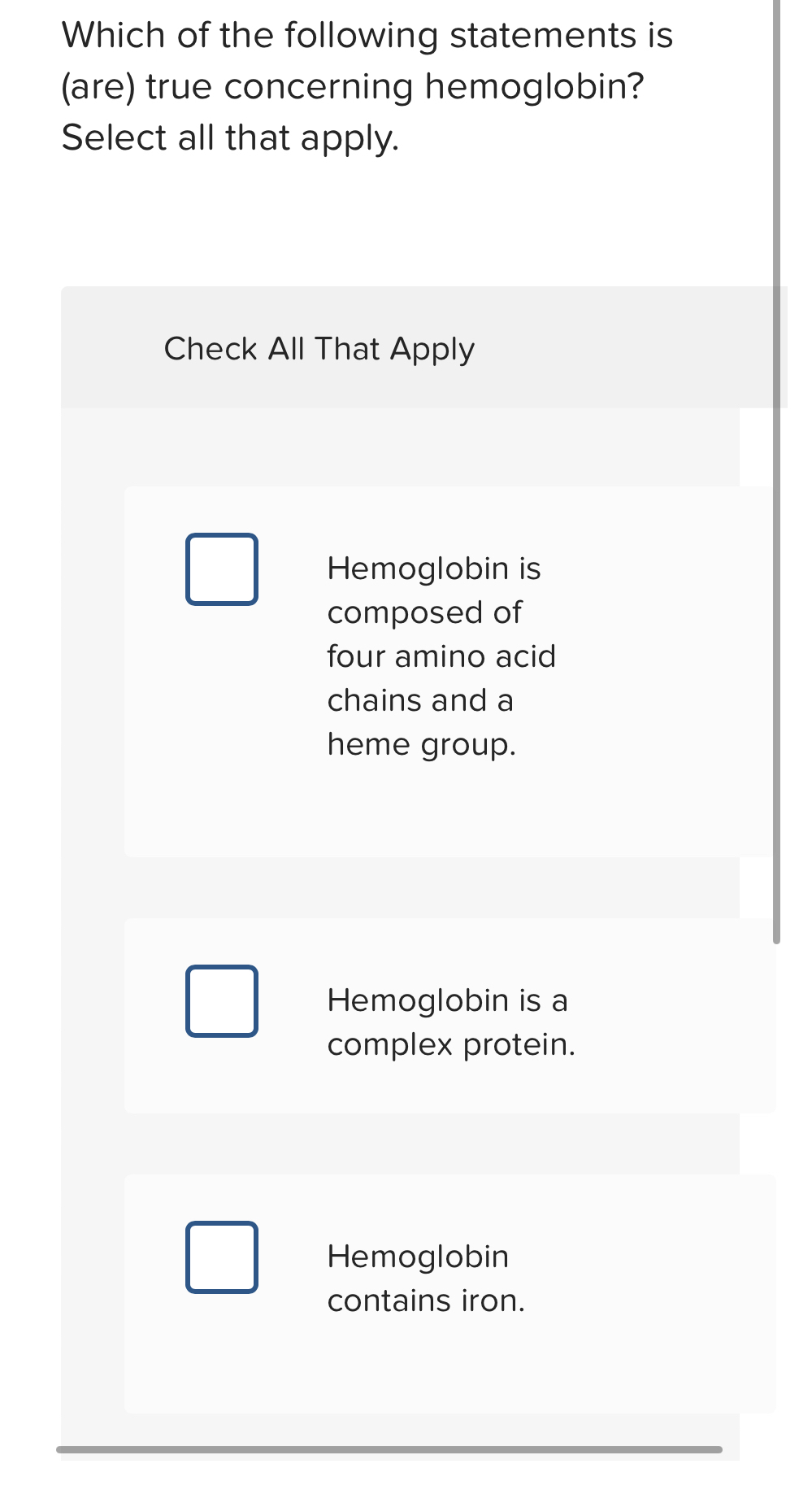 Solved Which of the following statements is (are) ﻿true | Chegg.com
