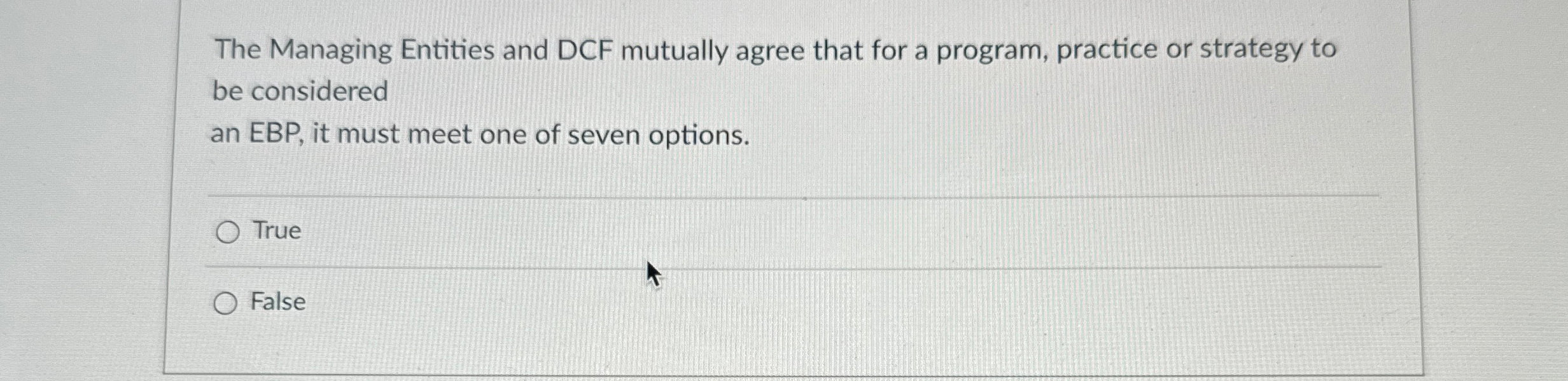 Solved The Managing Entities and DCF mutually agree that for | Chegg.com