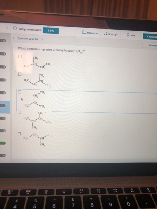 Solved Assignment Score: 8.8% Resources Give Up? Hint | Chegg.com