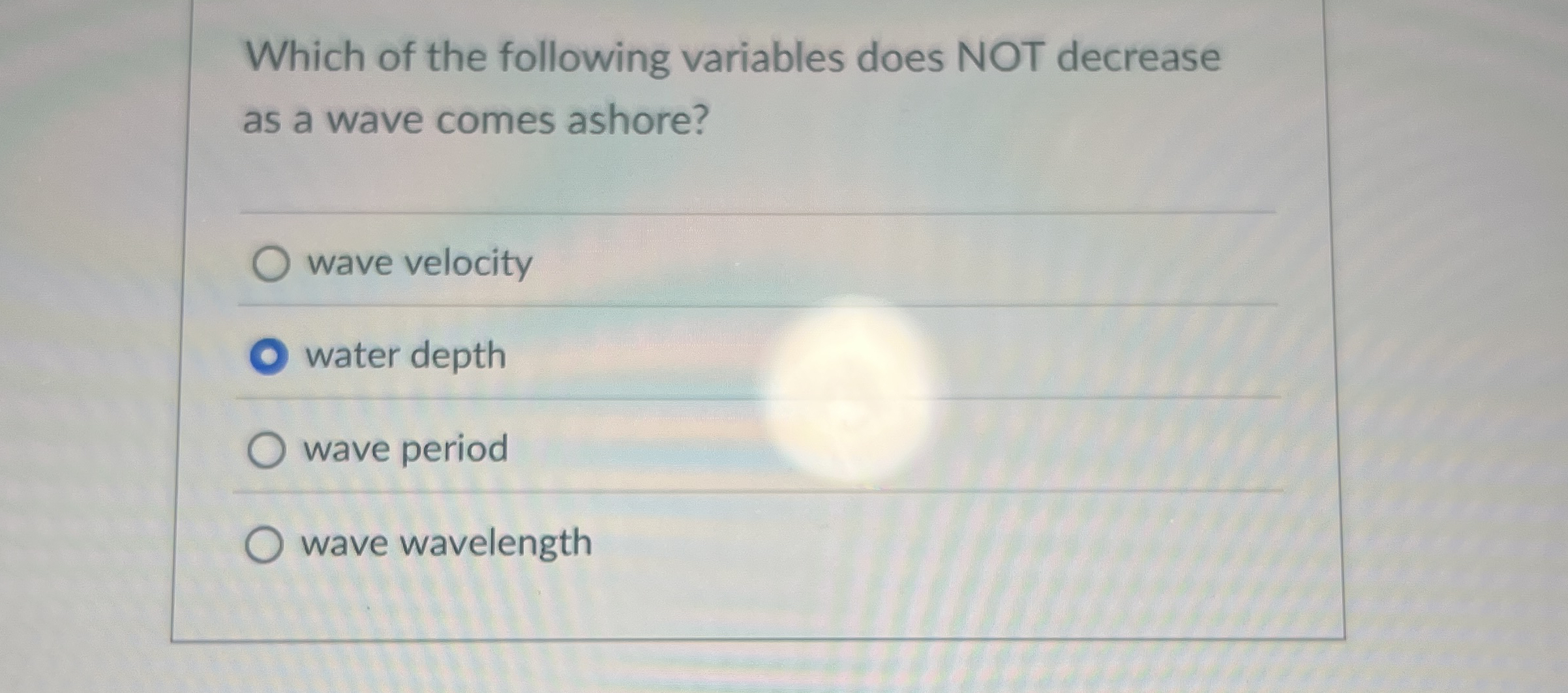 Solved Which of the following variables does NOT decrease as | Chegg.com