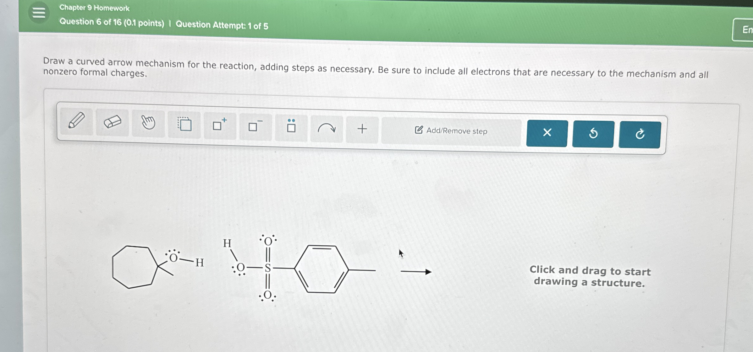 Solved Chapter 9 ﻿HomeworkQuestion 6 ﻿of 16 (0.1 ﻿points) ﻿I | Chegg.com