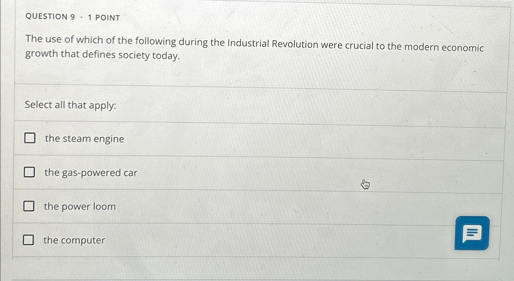 Solved QUESTION 9 - 1 POINTThe use of which of the | Chegg.com Solved QUESTION 9 - 1 POINTThe use of which of the | Chegg.com