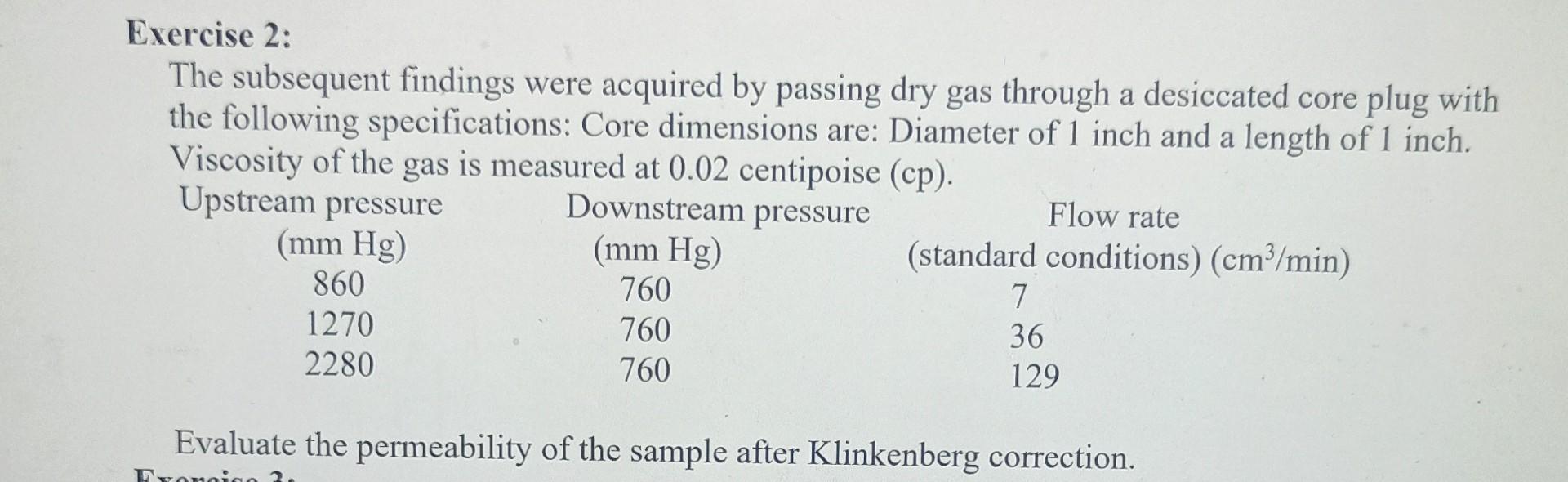 Solved Exercise 2: The subsequent findings were acquired by | Chegg.com