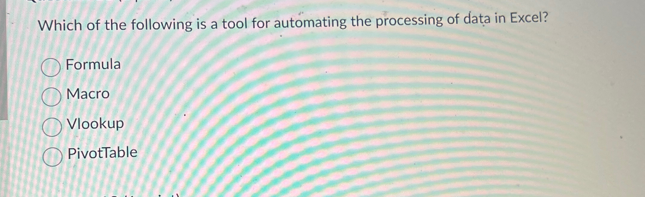 Solved Which of the following is a tool for automating the | Chegg.com