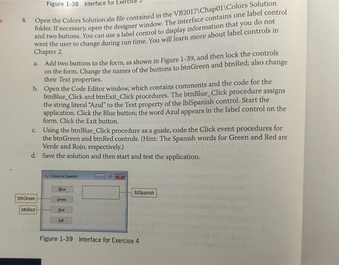 Solved 4. Open the Colors Solution.sin file contained in the | Chegg.com