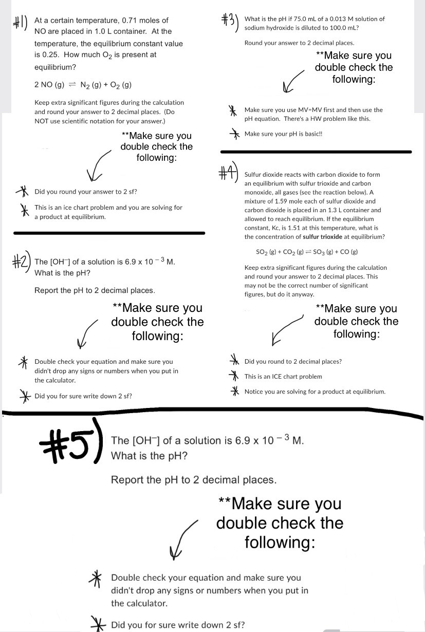 Solved ...Help needed with all 5 ﻿problems please not just | Chegg.com