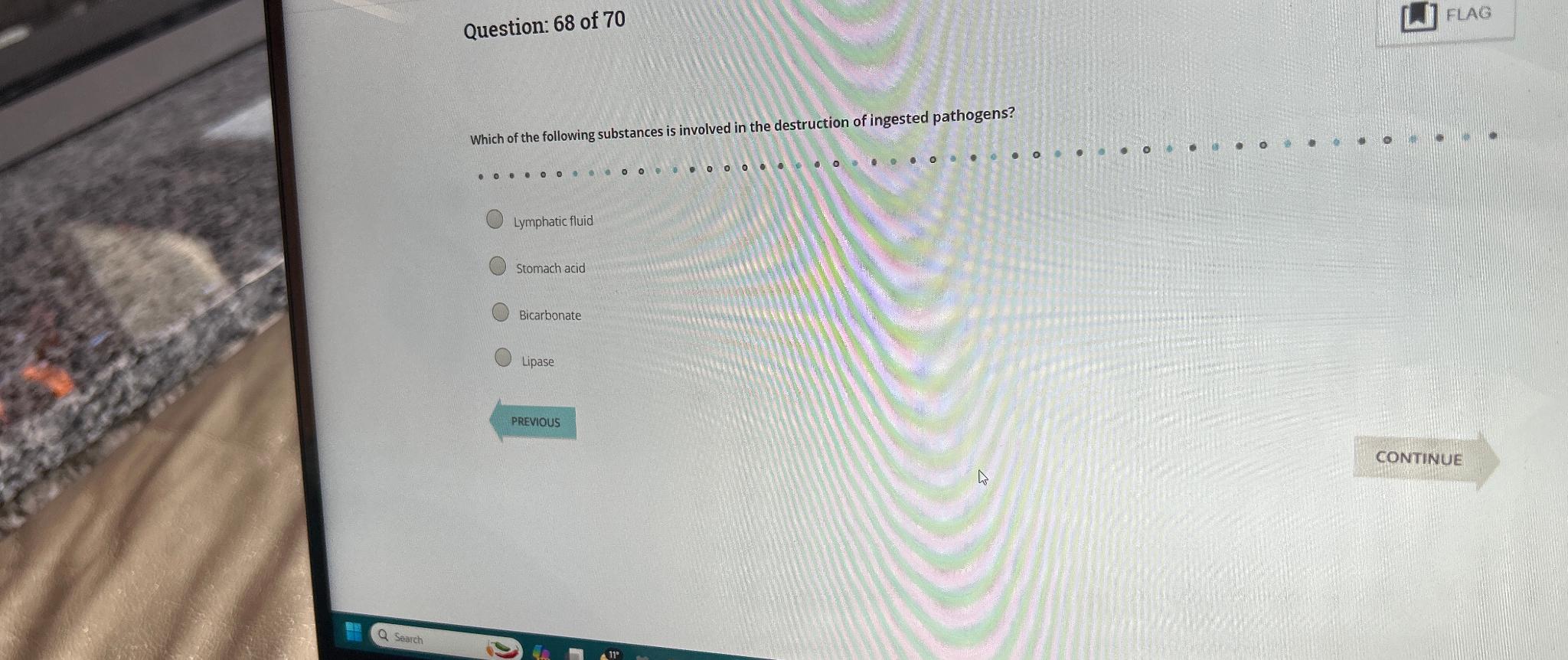 Solved Question: 68 ﻿of 70FLAGWhich of the following | Chegg.com