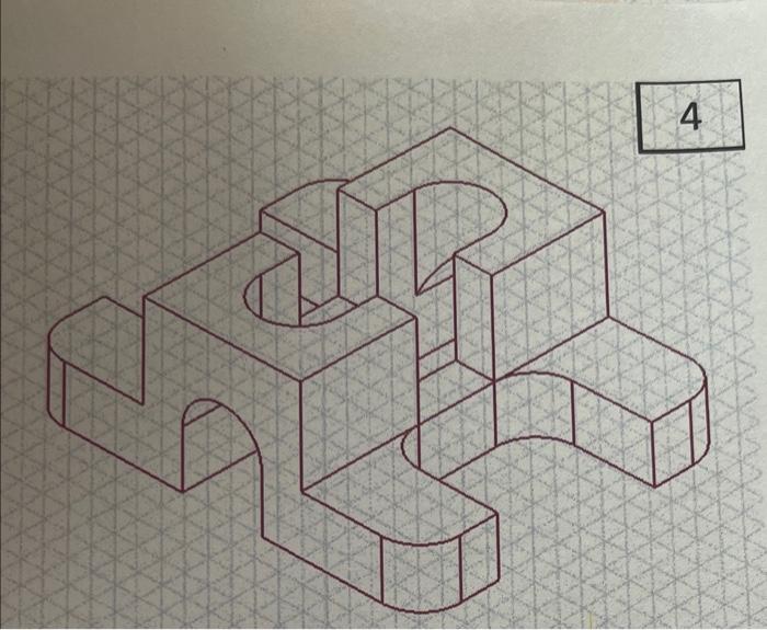 Solved please hand sketch the front view the side view and | Chegg.com