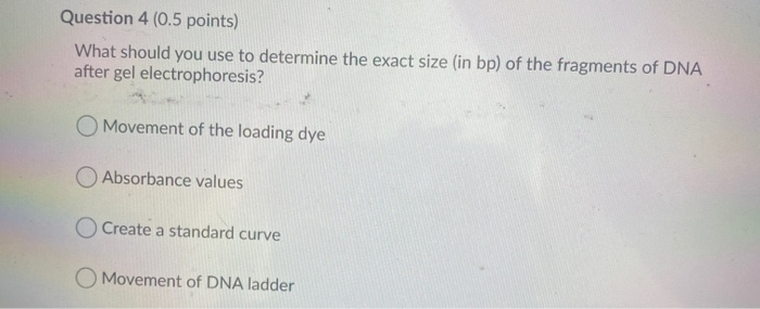 Solved Question 4 (0.5 points) What should you use to | Chegg.com