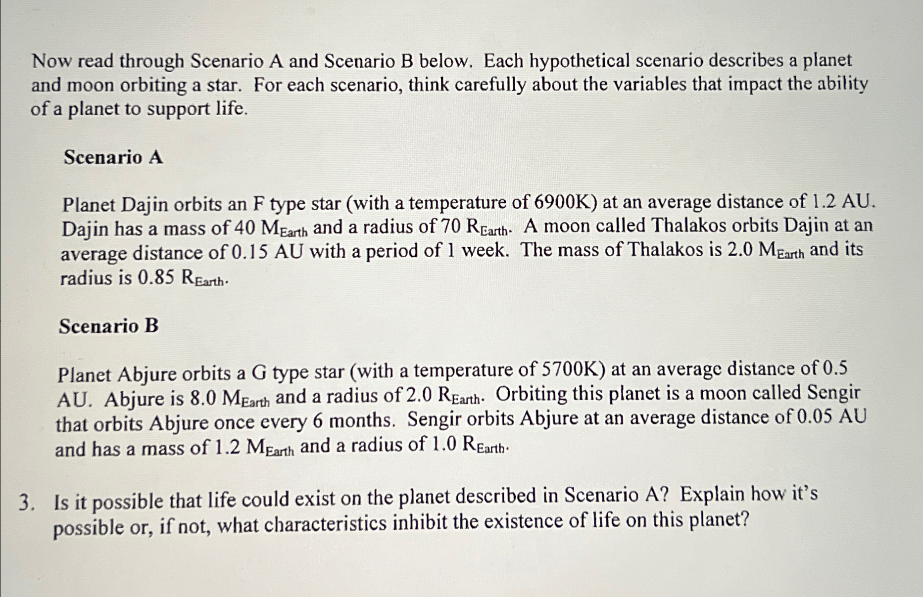 Solved Now read through Scenario A and Scenario B below. | Chegg.com