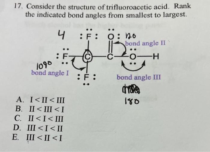 Solved i dont understand bond angle 3 why it isnt 180 it | Chegg.com
