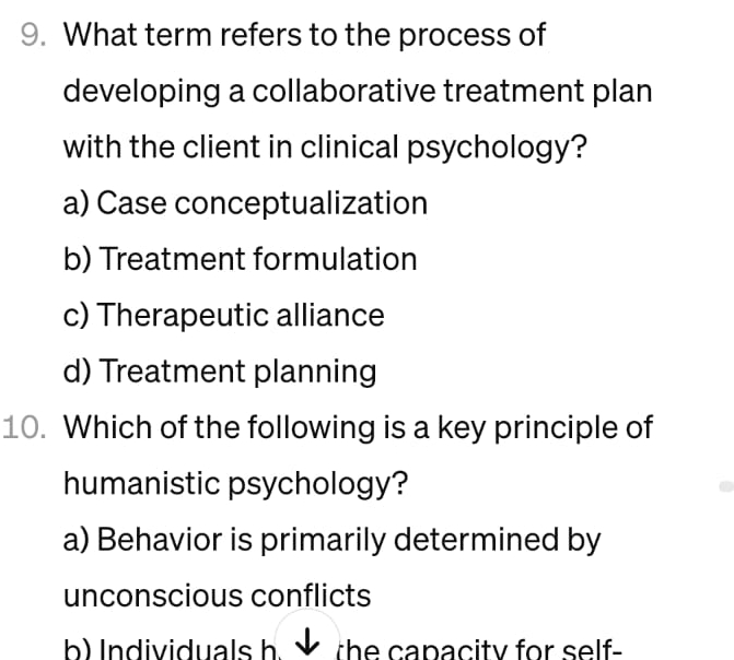 Solved What term refers to the process of developing a | Chegg.com