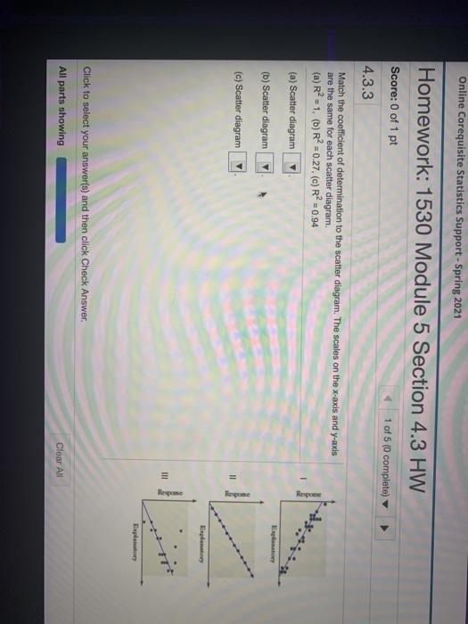 Solved Online Corequisite Statistics Support - Spring 2021 | Chegg.com