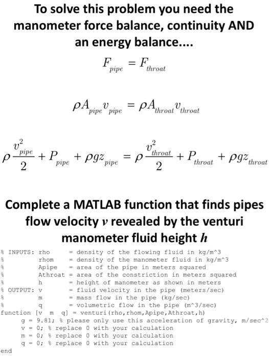 Solved pipe flow:To solve this problem you need the | Chegg.com