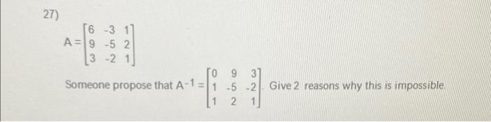 Solved Q 25-26 Find the coefficient matrix, its inverse, and | Chegg.com
