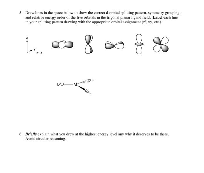 Solved 5. Draw lines in the space below to show the correct | Chegg.com