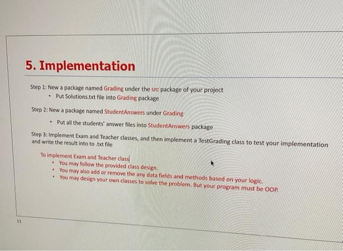Solved In this project, you will be developing a simple | Chegg.com
