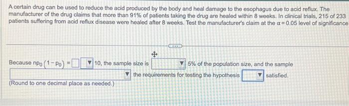 Solved first dropdown ( , =, ≠)second dropdown (greater | Chegg.com